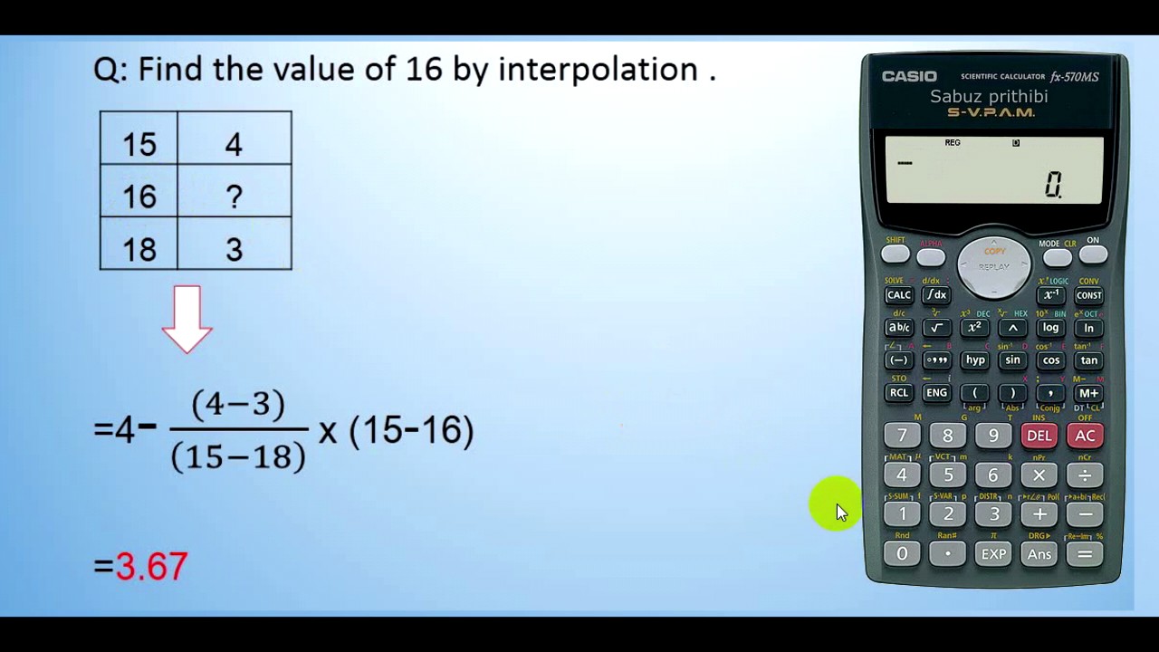 Linear Interpolation Calculator Descargar E Instalar Windows