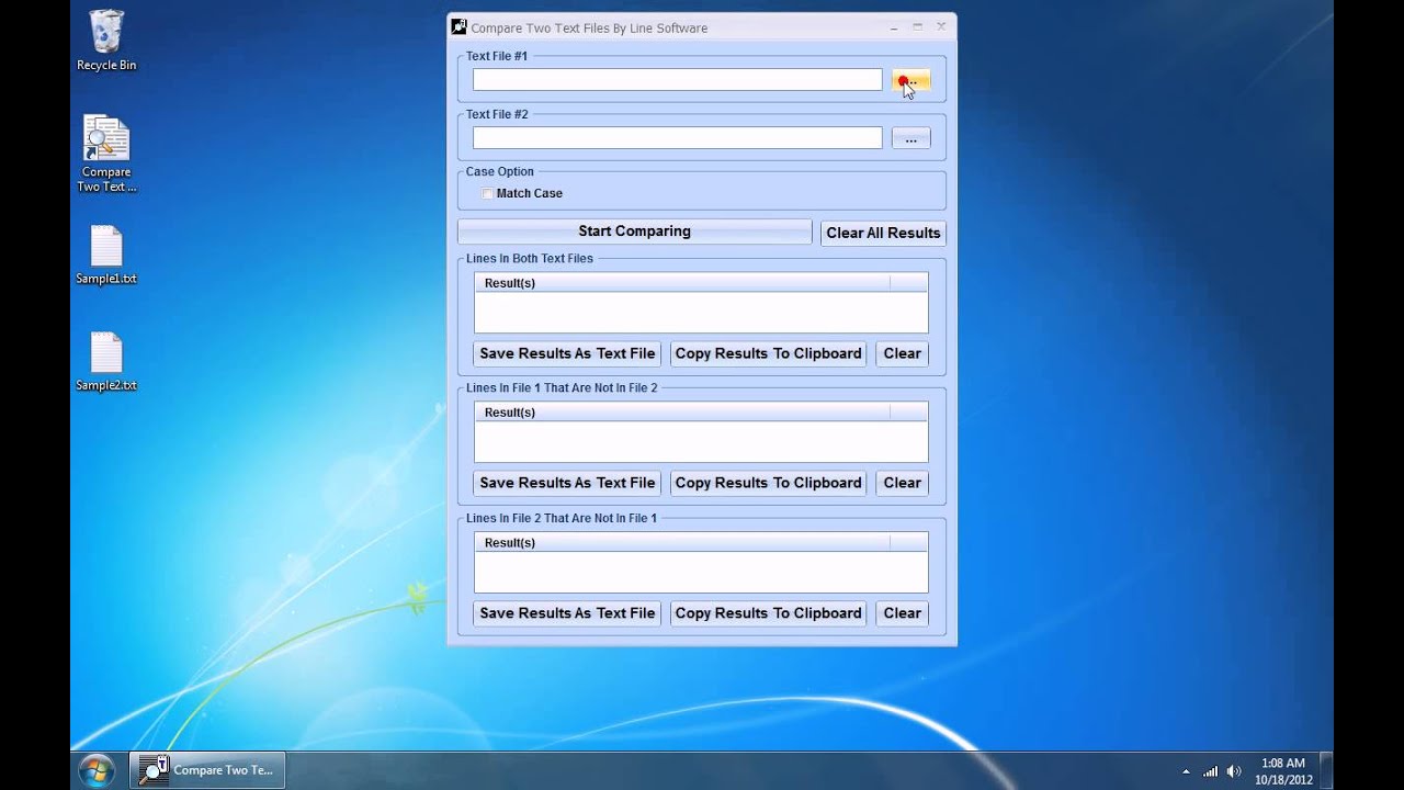 Compare Two Text Files By Line Software Downloaden En Installeren Windows
